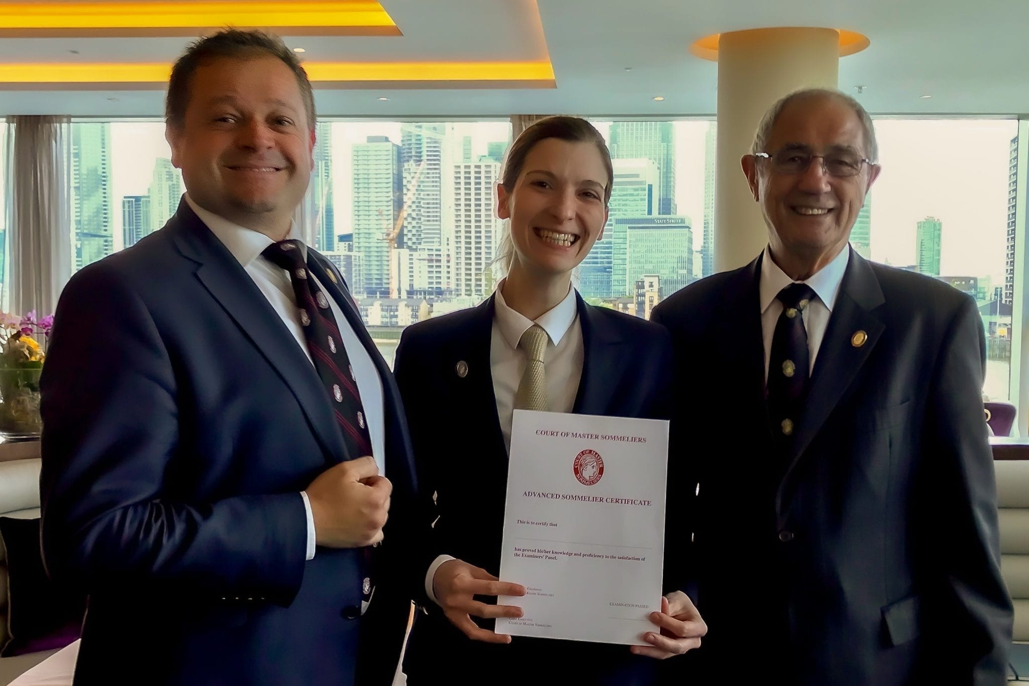 Our Sommelier Bea & passing the Court of Master Sommeliers Advanced ...