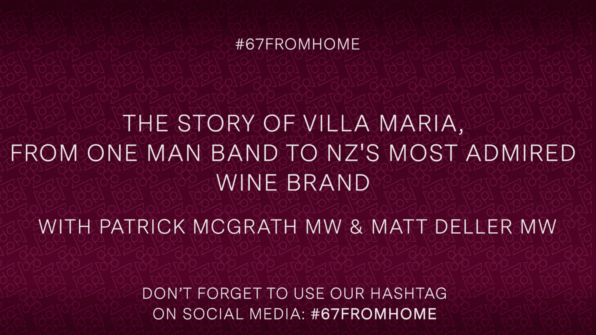 The story of Villa Maria, with Patrick McGrath MW & Matt Deller MW - 67 ...