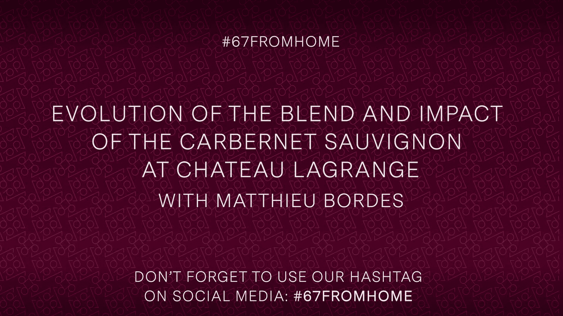 Evolution of the blend & impact of the Carbernet Sauvignon at Chåteau ...