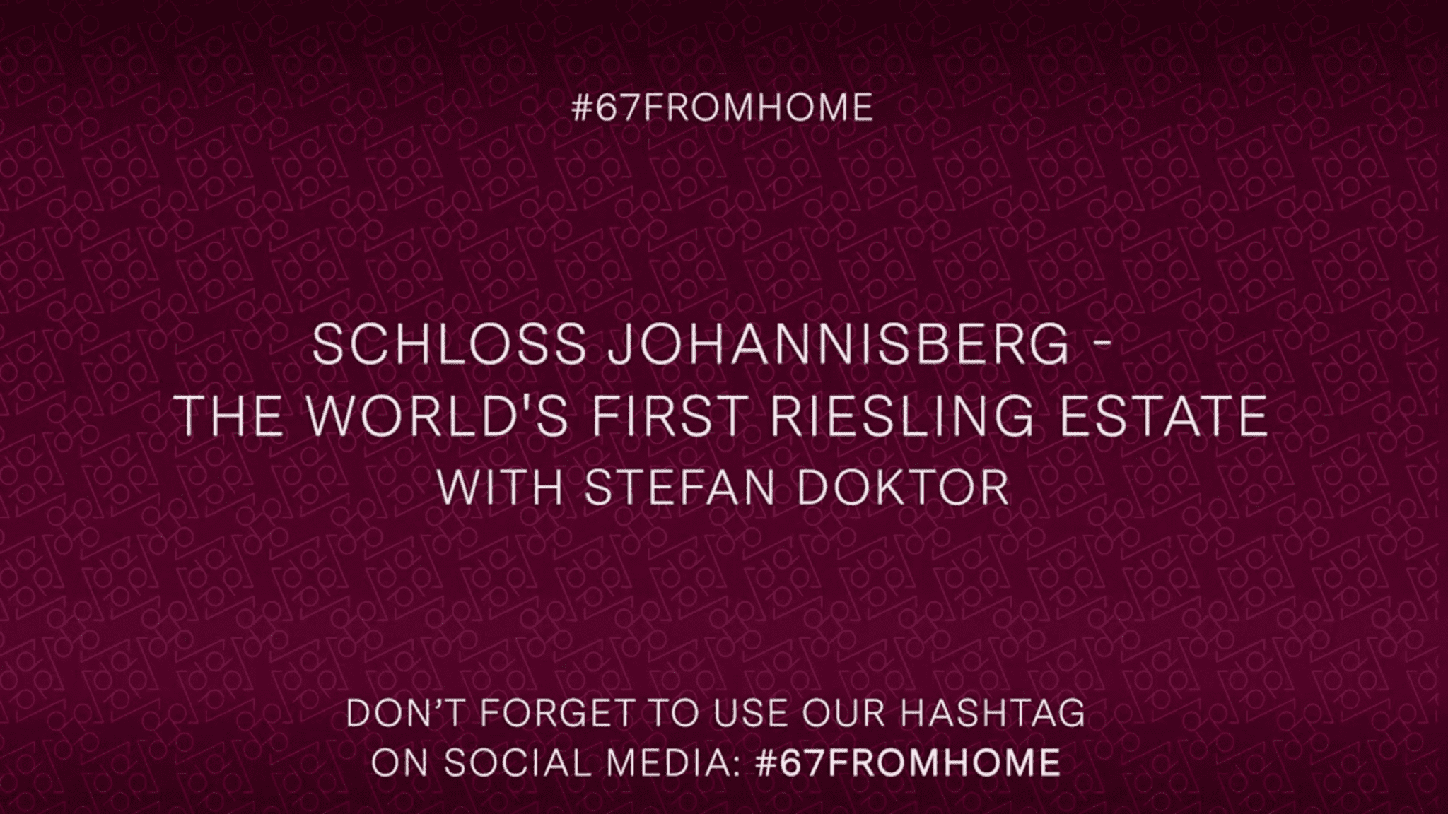 Schloss Johannisberg - The world's first Riesling estate with Stefan ...